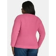 Time and Tru Women's and Women's Plus Matte Chenille Sweater, Midweight ...