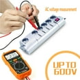 Digital Multimeter Tester AC/DC Current Voltage NCV Test 2000 Count ...