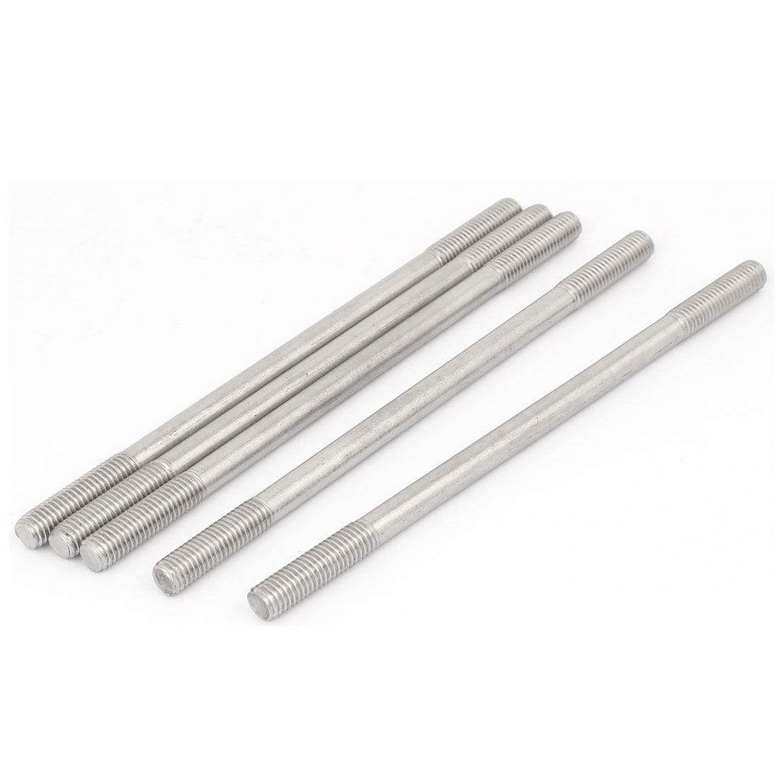 M8 x 160mm Tight Adjustable Push Rod Double End Thread Stud Screw Bolt ...