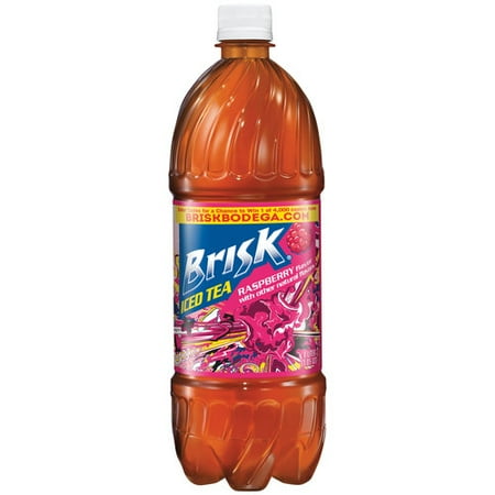 Lipton Brisk Raspberry Iced Tea, 1 L - Walmart.com