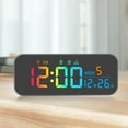 Digital Clocks Large Numbers Battery, Nightstand Clock for Bedroom,3d Display Snooze Alarm Clock ...