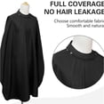 Cape with Soft silicone Neck Collar | Professional Hair Cutting Cape ...