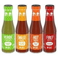 (6 pack) Taco Bell Variety Hot Sauce, Mild, Verde, Hot and Fire, 7.5 ...