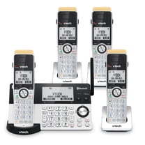 VTech IS8151-4 4 Handset Connect to Cell Answering System with Super ...