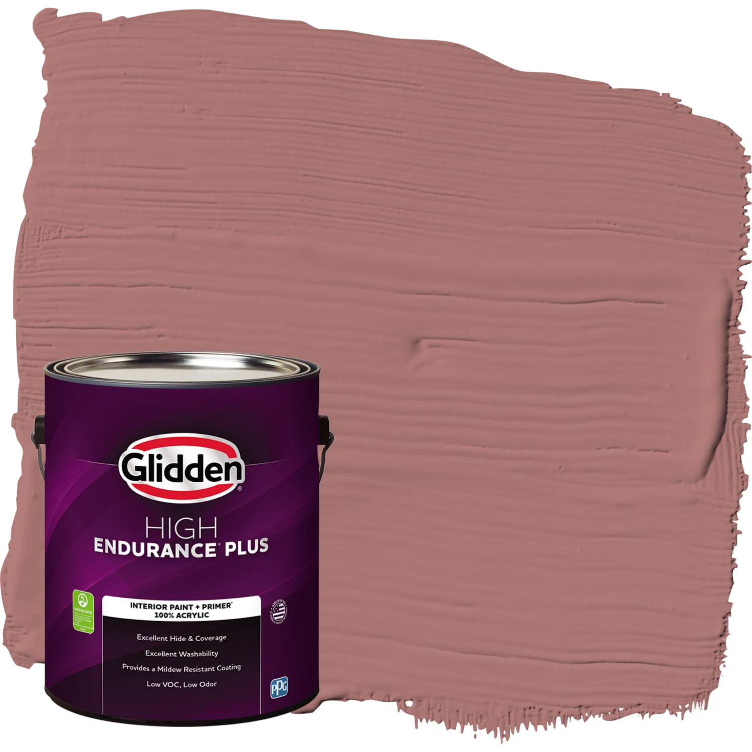 Glidden HEP Interior Paint + Primer Cinnamon Diamonds, Flat, 1 Gallon ...