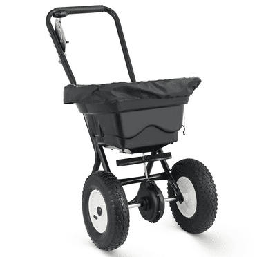 John Deere 130-lb Lawn Fertilizer Tow Spreader for Winter & Seed ...