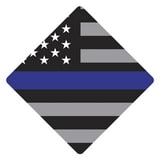 Thin Blue Line Flag Graduation Cap Tassel Topper Decoration Accessory ...