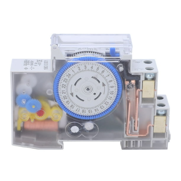 Time Switch Timer Relay Mechanical Control Programmable Controller 220 ...