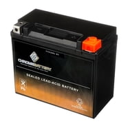 EverStart Premium AGM PowerSport Battery, Group Size TX14AH 12 Volt ...