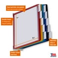 DURABLE Document Wall Mounted Reference System, VARIO, 10 Panels ...