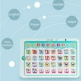 yulier Kids Learning Tablet, Toddlers Learning Pad with Numbers/Animals ...