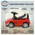 Best Ride On Cars Mercedes Benz Toddler Push Car with Sounds and Handle ...
