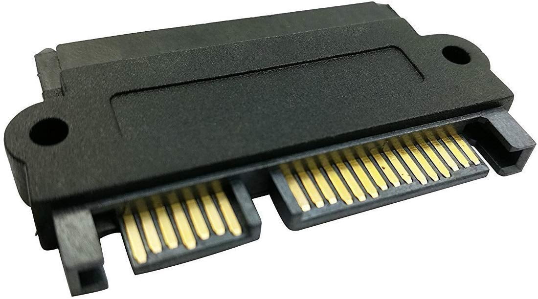 SATA 22 Pin Male to SATA 22 Pin Female Adapter, SATA 22 Pin (7+15) Male ...