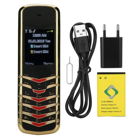 FYBTO Universal K6 Small Screen Mini Bluetooth Mobile Cell Phone 2G Bar ...