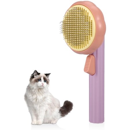 Cat and Dog Grooming Brush - Remove Dead Hair and Tangle - For Pets ...