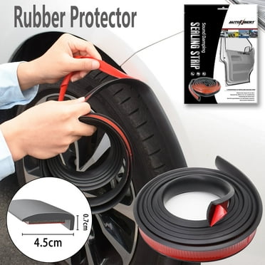 AUTOXBERT 3M/10FT Car Fender Flares Strips L Shape Wheel Eyebrow Edge ...