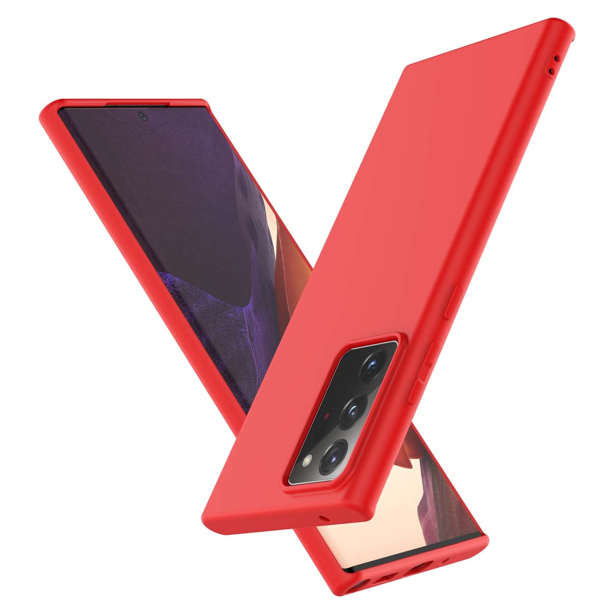 Njjex Cases for Galaxy Note 20 Ultra 5G / Note 20 5G, Soft Silicone Gel ...