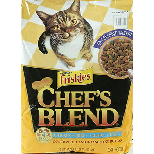 Friskies Signature Blend Dry Cat Food, 18 Lbs. - Walmart.com