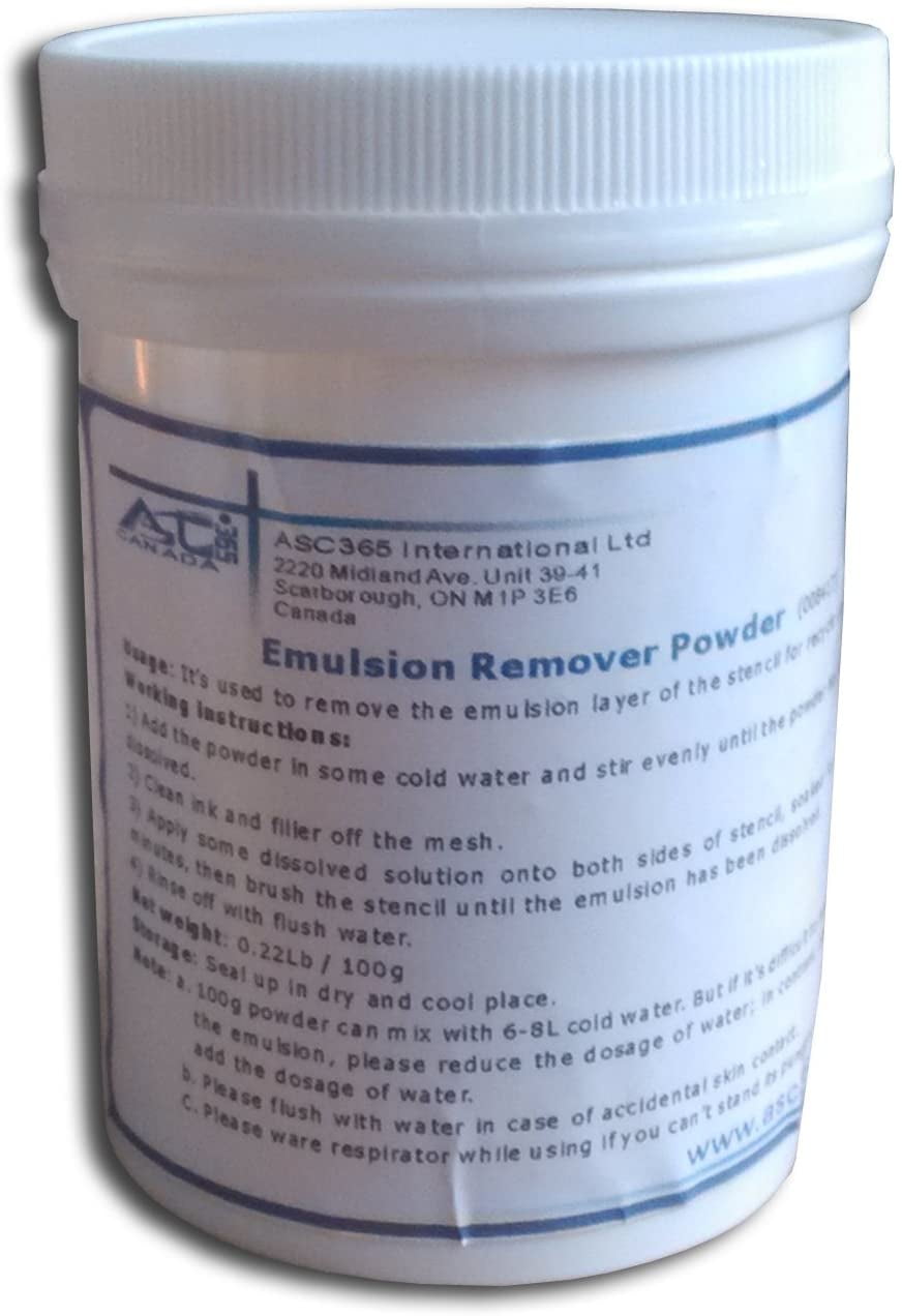 INTBUYING Screen Printing Solvent Emulsion Remover 100g Emulsion Layer ...