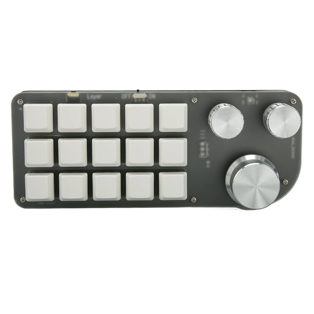 RGB Programmable Keypad,One Handed Mechanical Keyboard Programmable Keyboard Mechanical Gaming ...