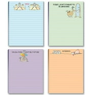 Cute Notepads - 4 Assorted Note Pads - Sweet with a Touch of Humor ...