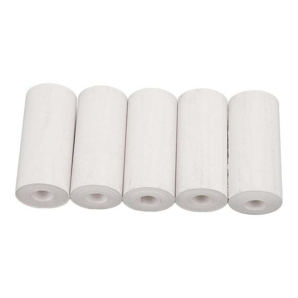 Mini Printer Paper, 57x25mm Label Printer Paper White 20 Rolls Eco ...