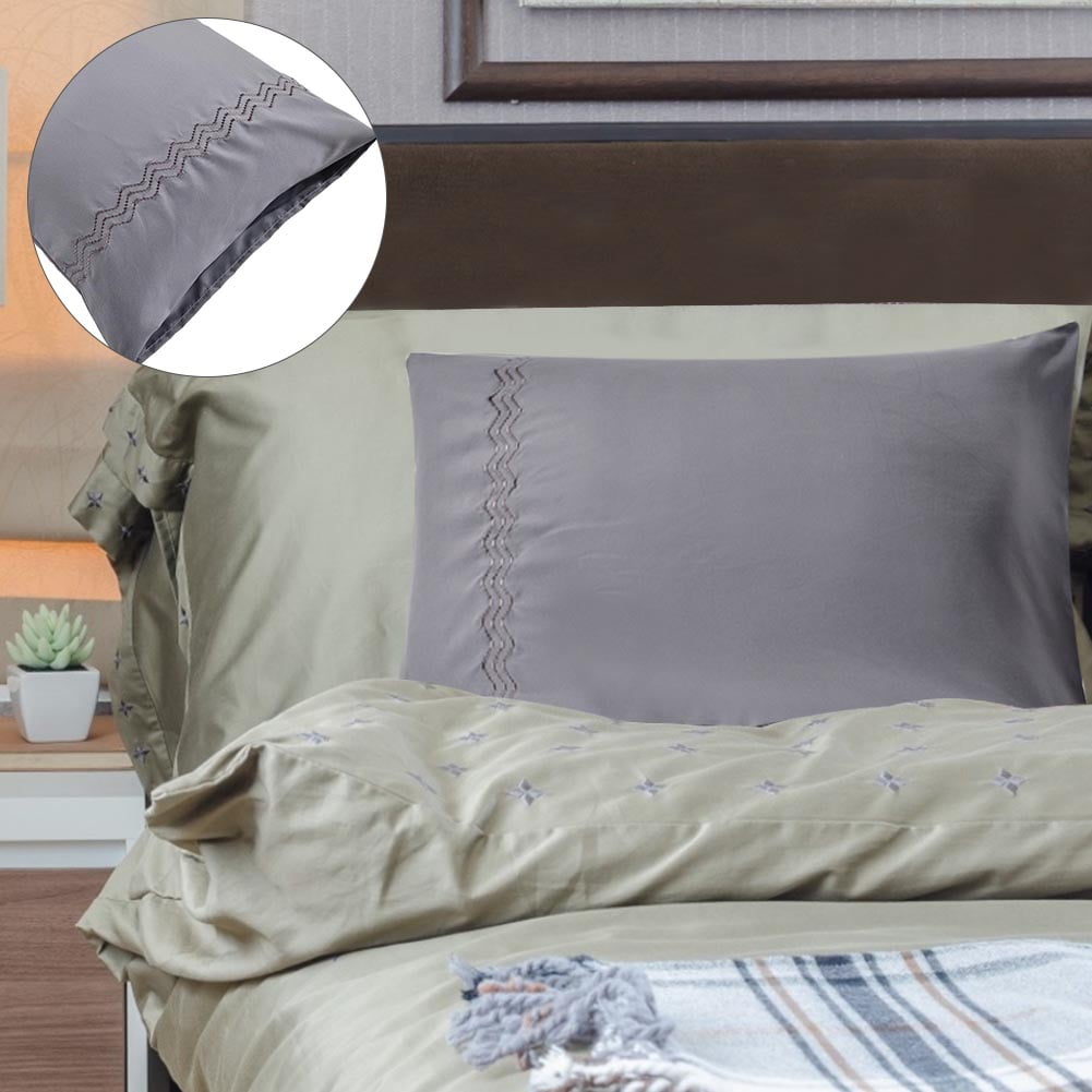 Click here for Hotelus 2pcs Polyester Breathable Dustproof Pillow... prices