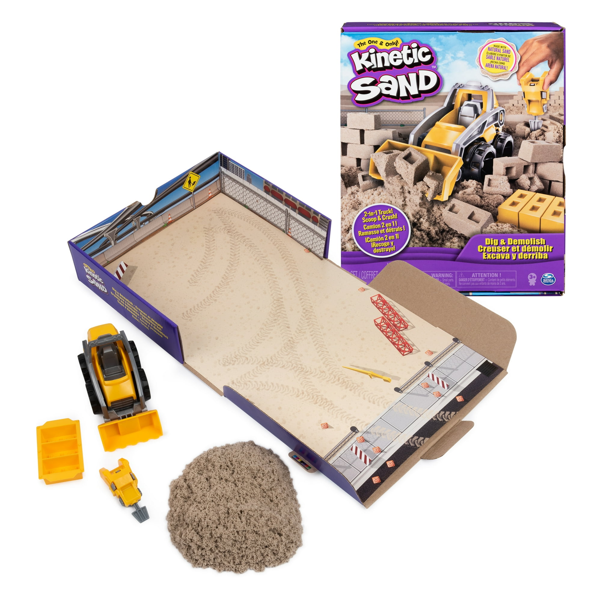 Click here for Kinetic Sand  Dig & Demolish Playset With 1lb Play... prices