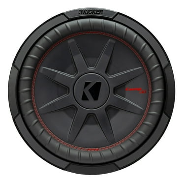 KICKER 15-Inch Subwoofer, 500W, 2-Ohm DVC, COMPVR Series - Walmart.com