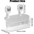 No-Drill Bathroom Suction Storage Box, 2026 New Suction Shelves for ...