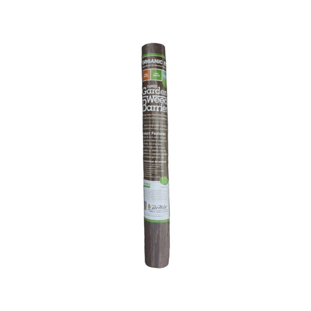 DeWitt NAT4300 4 x 300 Ft Natural Biodegradable Paper Mulch Garden Weed ...