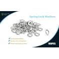 FASTENER TREE M10 Split Lock Washers, 304 Stainless Steel Spring Lock ...