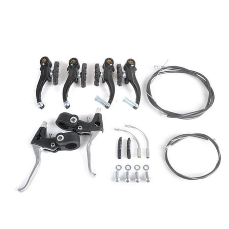 Bicycle V-brake brake set HR & VR complete set including brake levers ...