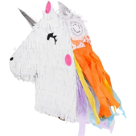 HTCM Nicorn Pinata Pinata Sticks Colorful Paper Pinata Stick Easy to ...