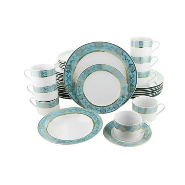 Blue Rose Polish Pottery Melanie 16 Piece Dinner Set - Walmart.com