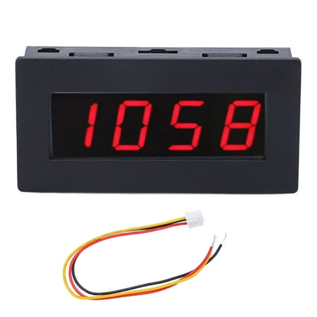 Rotation Speed Tester, DC 8-15V 4 Digit Tachometer 0.56in LED Screen ...