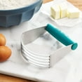 The Pioneer Woman Stainless Steel Pastry Dough Cutter with Comfortable ...