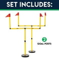 Franklin Sports 2 Goal Adjustable Football Post Set - Walmart.com