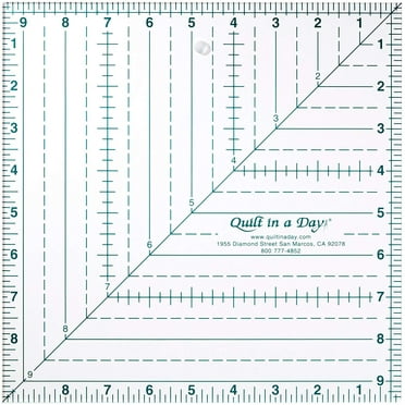 SewEasy Square Quilt Ruler, 15.5" - Walmart.com