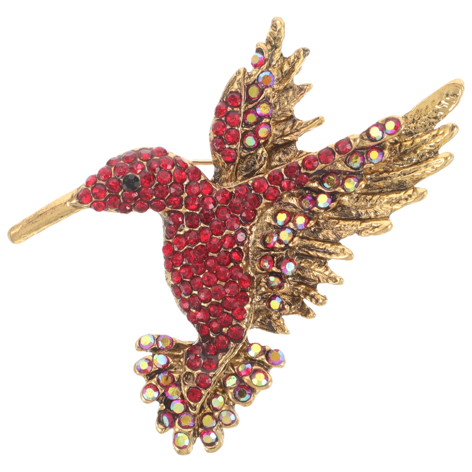 Click here for Cimaxic Wedding Hummingbird Rhinestone Brooch Pin... prices