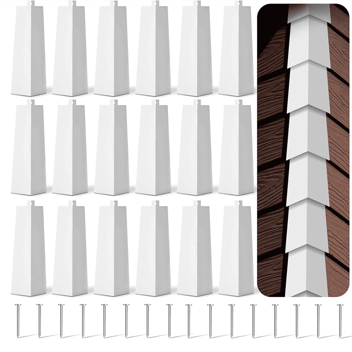 Click here for Unbranded Aluminum Siding Corners 8 Inch Exterior... prices