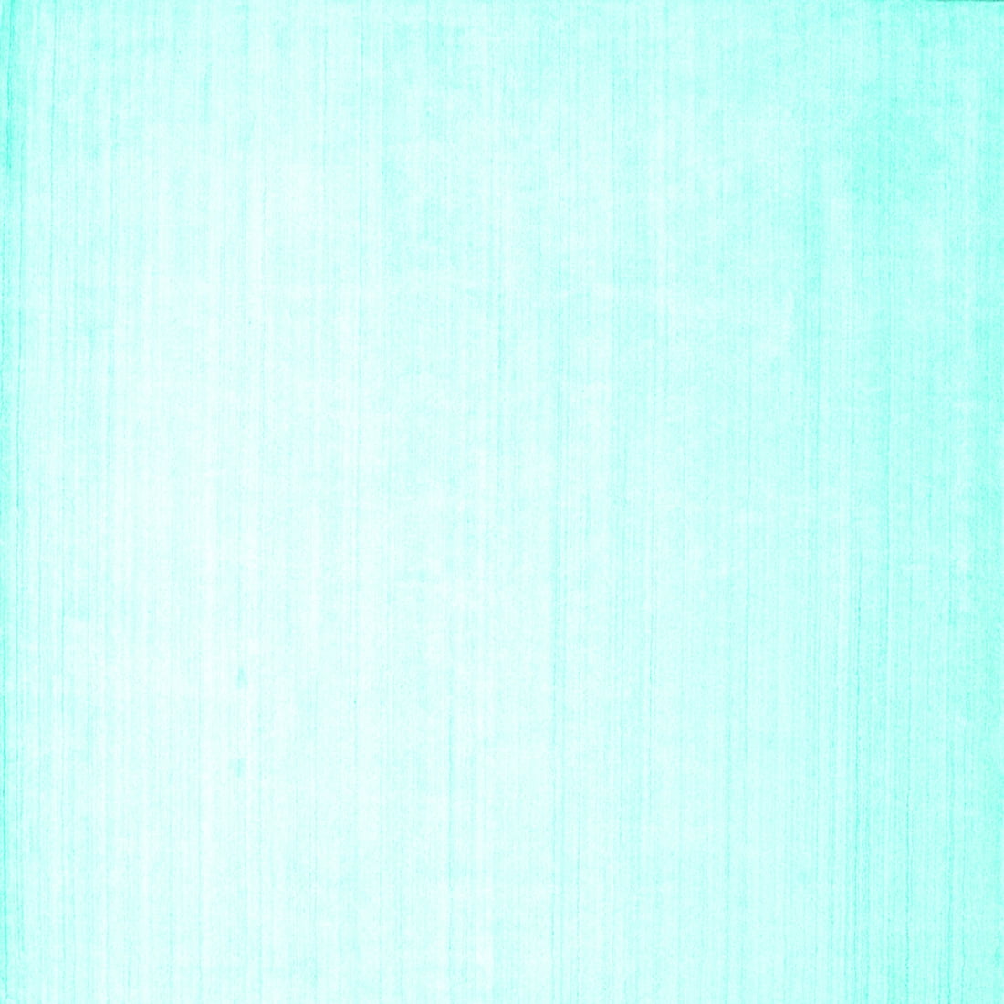 Ahgly Company Machine Washable Indoor Square Solid Turquoise Blue ...