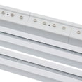 Motorized Curtain Rod Track 13.78 FT White Aluminum Alloy Automatic Wi ...