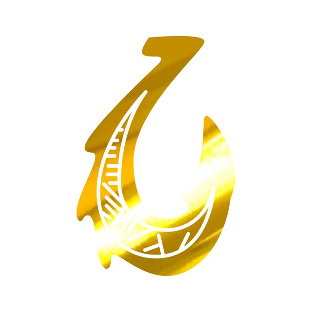 Hawaiian Polynesian Fish Hook Sticker Decal Die Cut - Self Adhesive ...