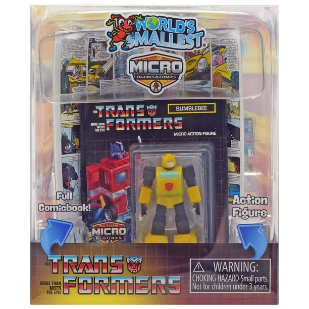 World's Smallest Transformers Bumblebee Micro Figure & Comic - Walmart.com