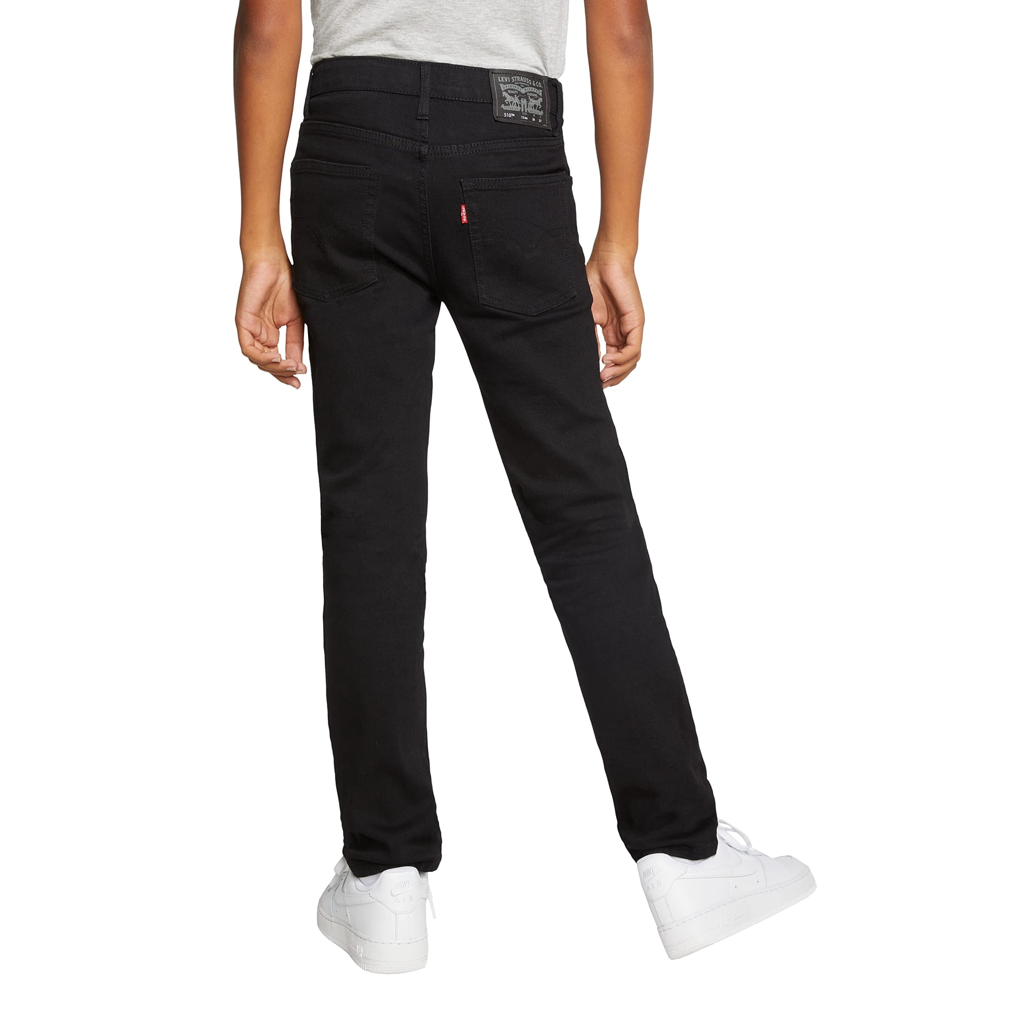 Click here for Levis Boys 510 Skinny Fit Performance Jeans  Black... prices