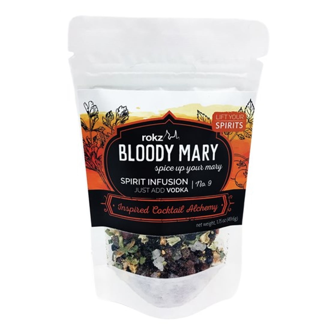 rokz Bloody Mary Spirit Infusion - refill pack for cocktails, 1.75 ...