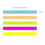 Wrapables Transparent Fluorescent Neon Removable Highlighter Tape 8mm x ...