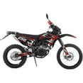 "X-Pro 250cc Dirt Bike, Adult Motorcycle with 6-Speed Manual Transmission, Gasoline Motor, E ...