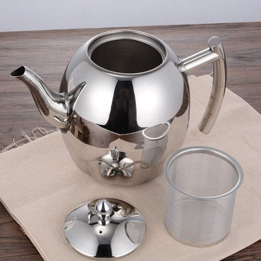 Click here for Unbranded 2l Stainless Steel Teapot With Tea Strai... prices